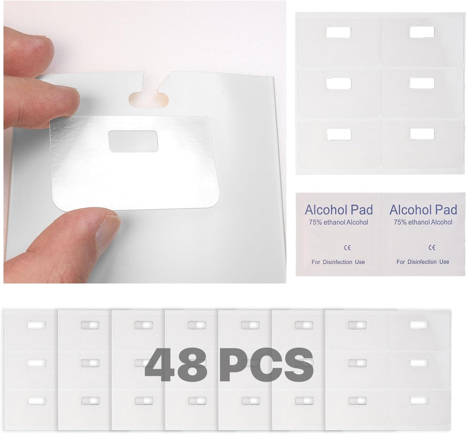Amazon.com: Mt.Jun 48 PCS Vertical Blind Repair Tabs - Extra Large ...