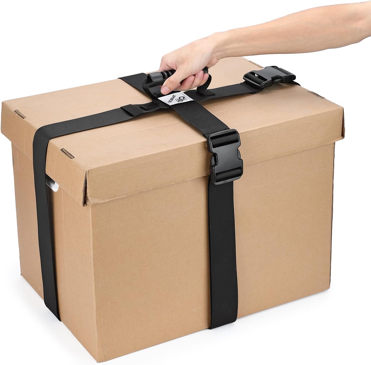 Amazon.com: Box Carrying Strap with Handle,Adjustable Belt, Cross Style ...