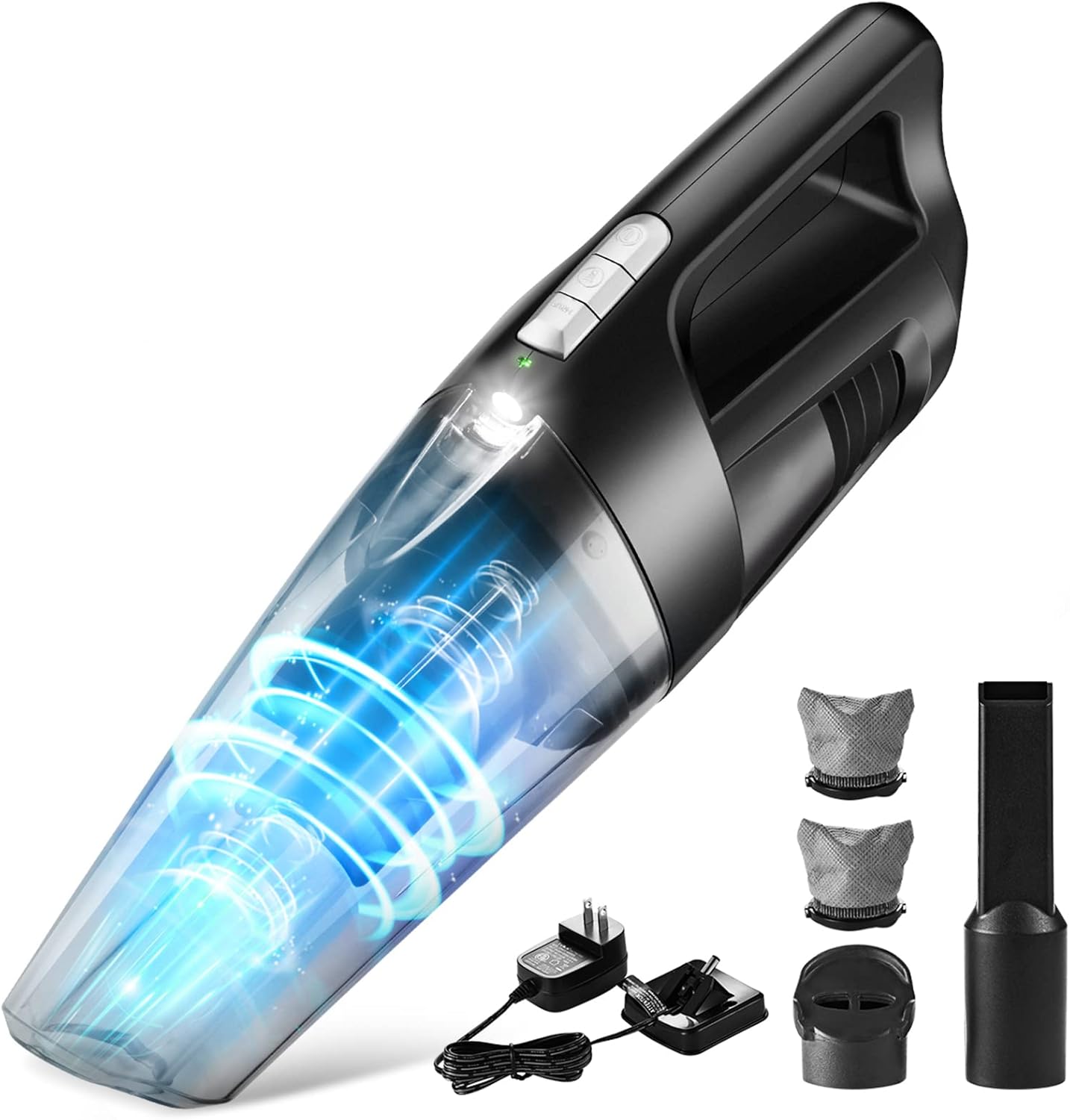 Amazon.com - Handheld Vacuum Cordless, 8000Pa Hand Vac with 3H Wall ...