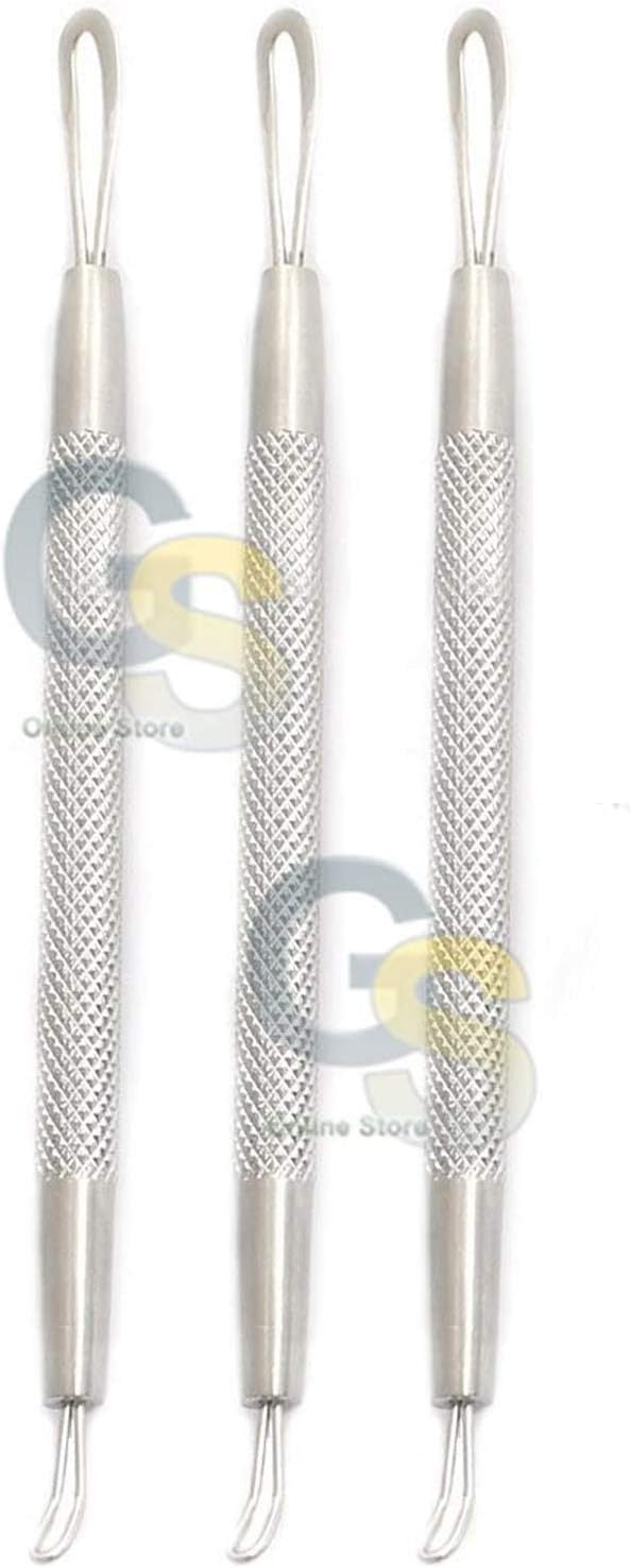 Amazon.com: G.S Double Ended Blackhead Remover Acne Pore Pimple ...