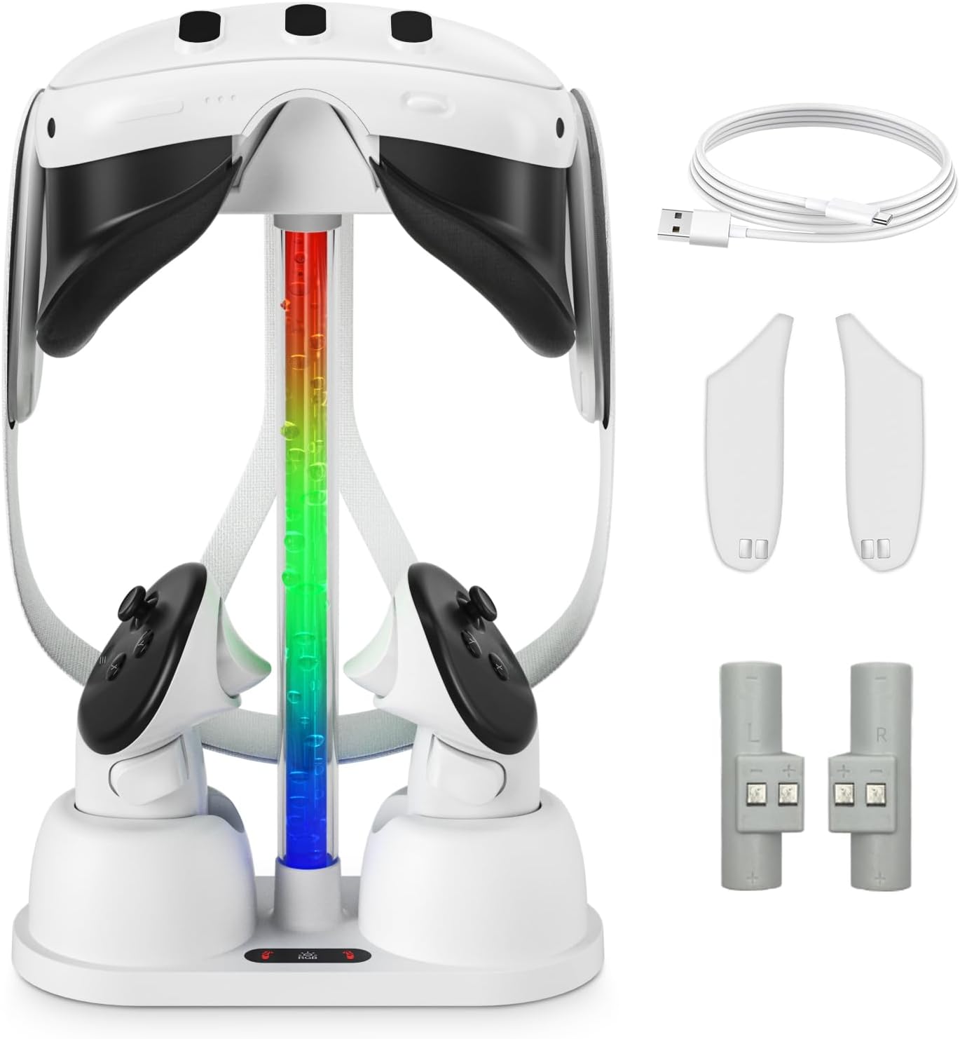 Amazon.com: Charging Dock for Oculus/Meta Quest 3- Magnetic Docking ...