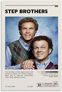 Amazon.com: Movie Poster Step Brothers Poster Decorative Painting ...