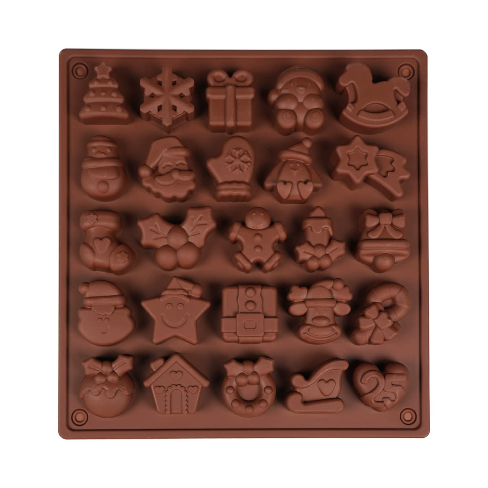 Christmas Themed Molds Food Grade Christmas Silicone Molds Candy ...
