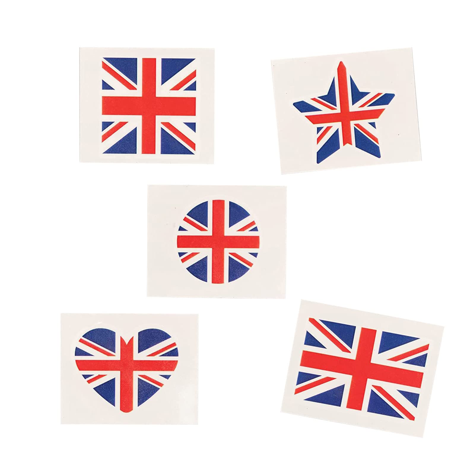Buy 60Pcs British Tattoo Stickers Union Jack s Tattoo Stickers Union ...