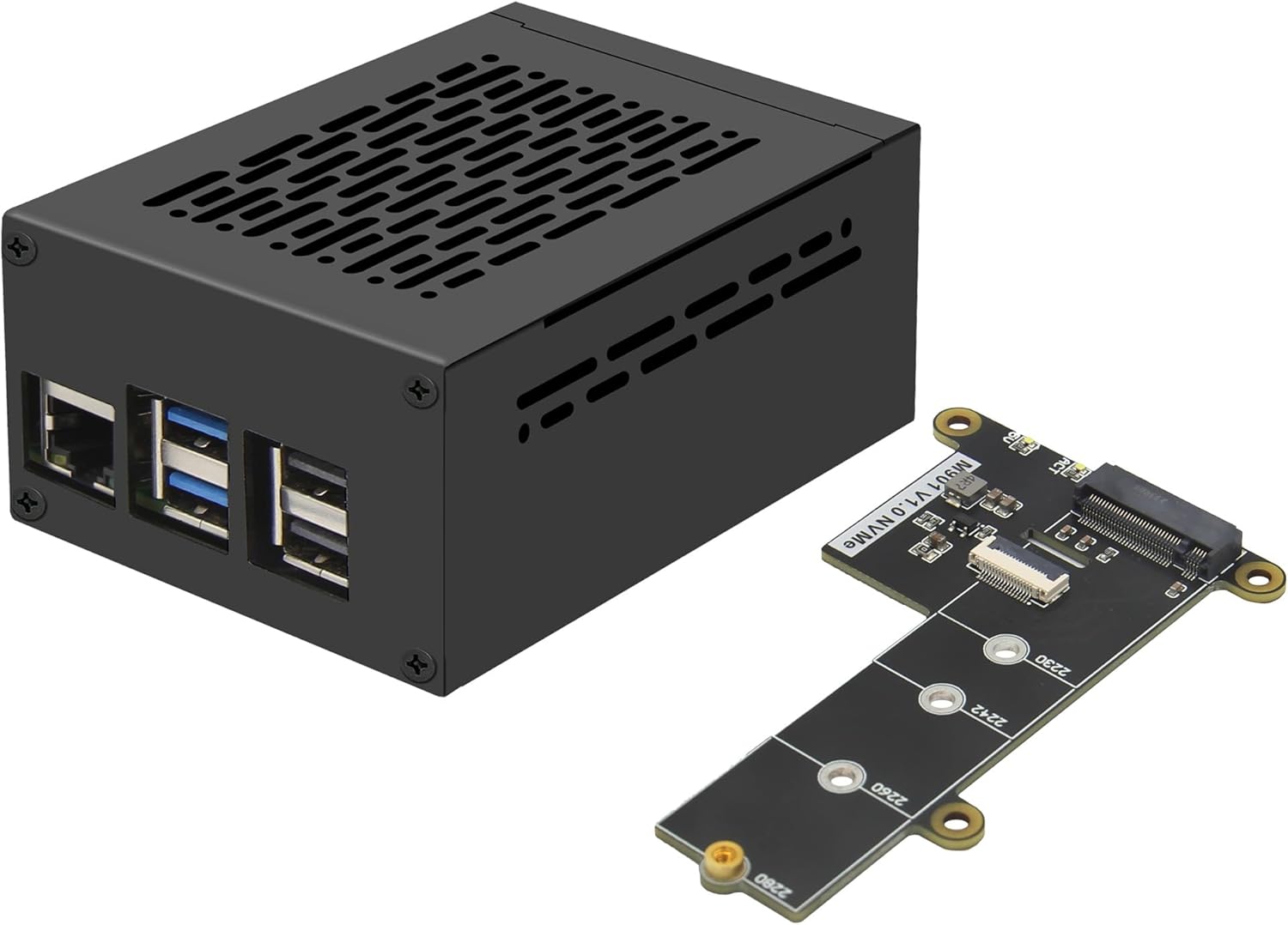 Amazon.com: Geekworm M901 PCIe to M.2 Key-M NVMe SSD PIP PCIe ...