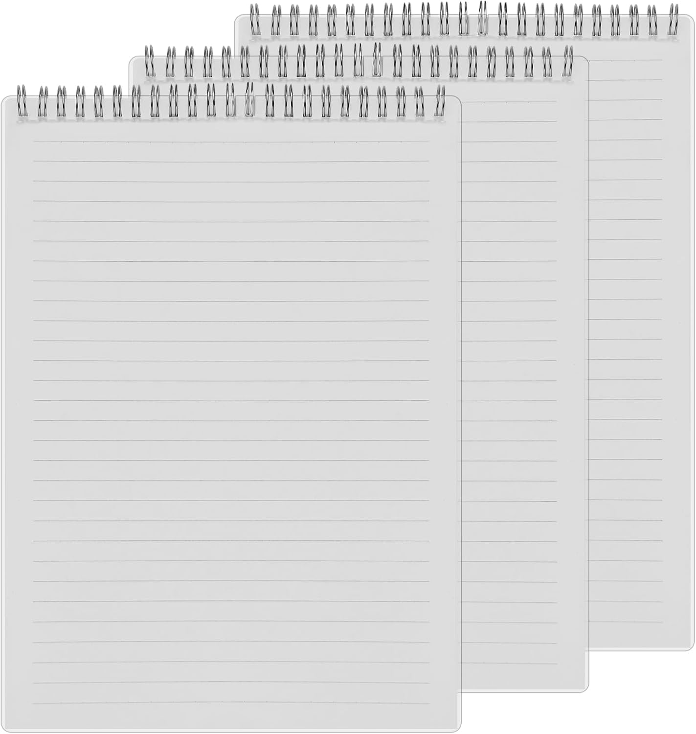 Amazon.com: Generic Cuaderno de espiral de 8.5 x 11, cuaderno de espiral superior de 8.5 x 11 ...