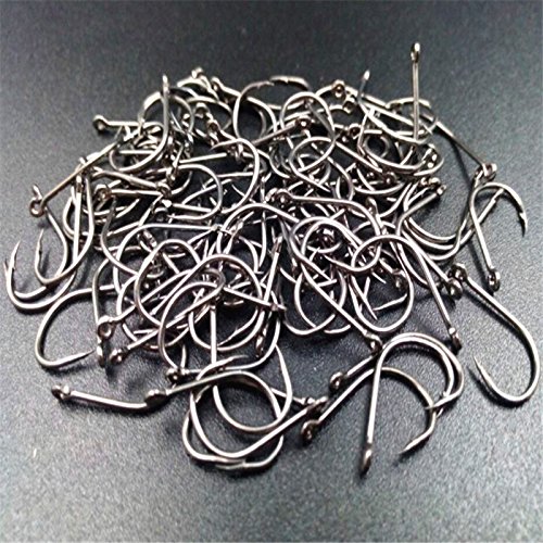 Generic 100Pcs, 11 : 100 Pcs/Lot Fishing Hooks(Gf) #5 #7 #9 #11 High ...