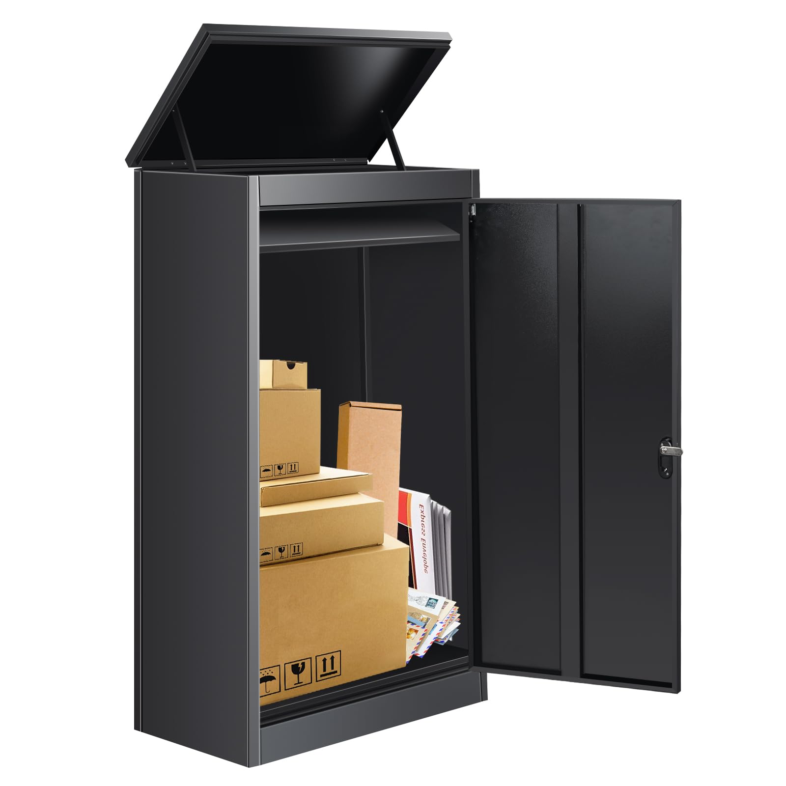 Outdoor Weatherproof Drop Boxes Package Delivery Boxes For Outside,
