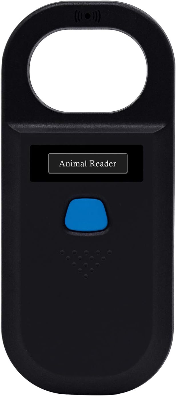 Amazon.com: Chazcool Microchip Reader, Rechargeable Pet RFID EMID Micro ...