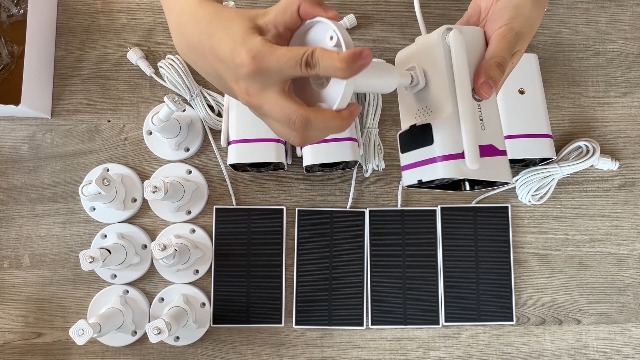 Watch XMARTO SCS-2K104 Solar Security Camera System Unboxing on Amazon Live