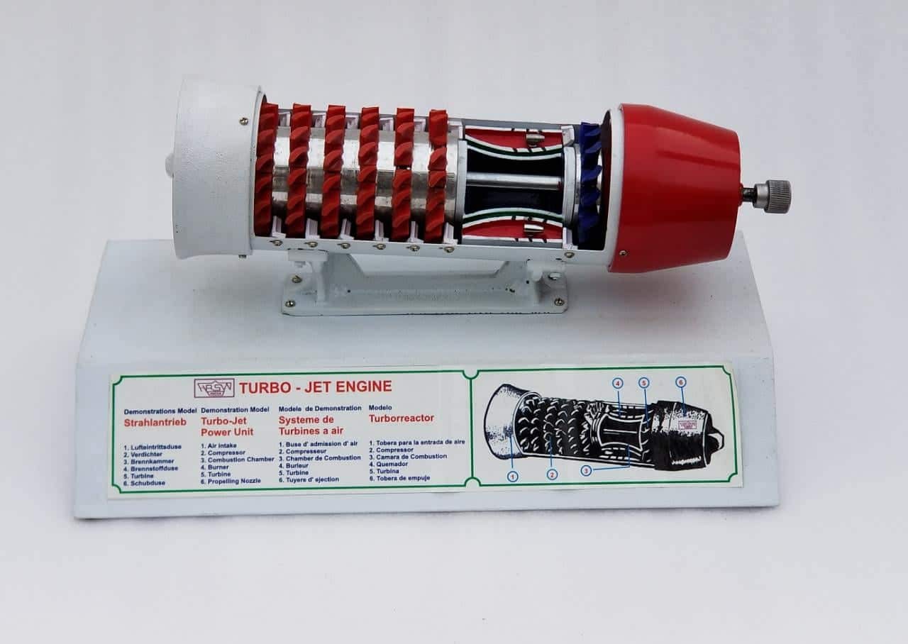 Buy TURBINE-TURBOJET ENGINE MODEL Online at desertcartINDIA