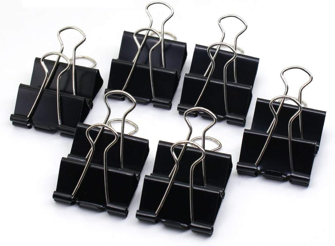 Amazon.com : 36 Pcs Extra Large Binder Clips 2-Inch Width, Big Paper ...