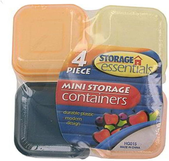Amazon.com: 24 Packs of 4 Mini Storage Boxes w/Lids 2"x2" : Baby