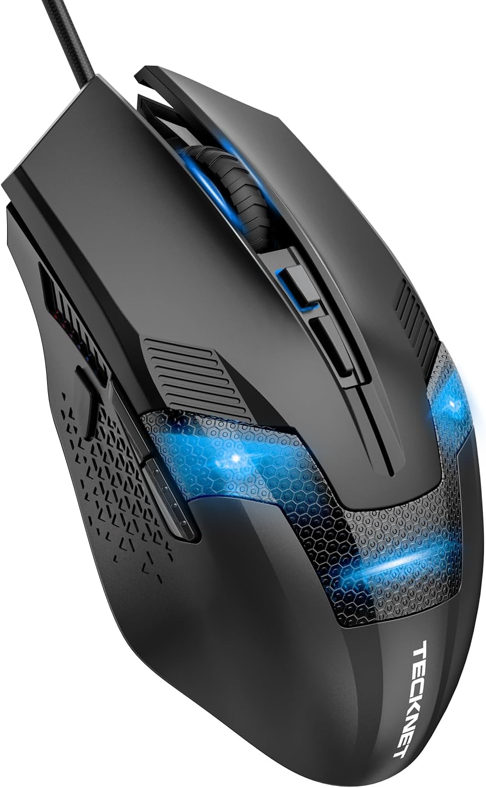 Amazon.com: TECKNET Wired Gaming Mouse, 8000 DPI Adjustable Optical ...