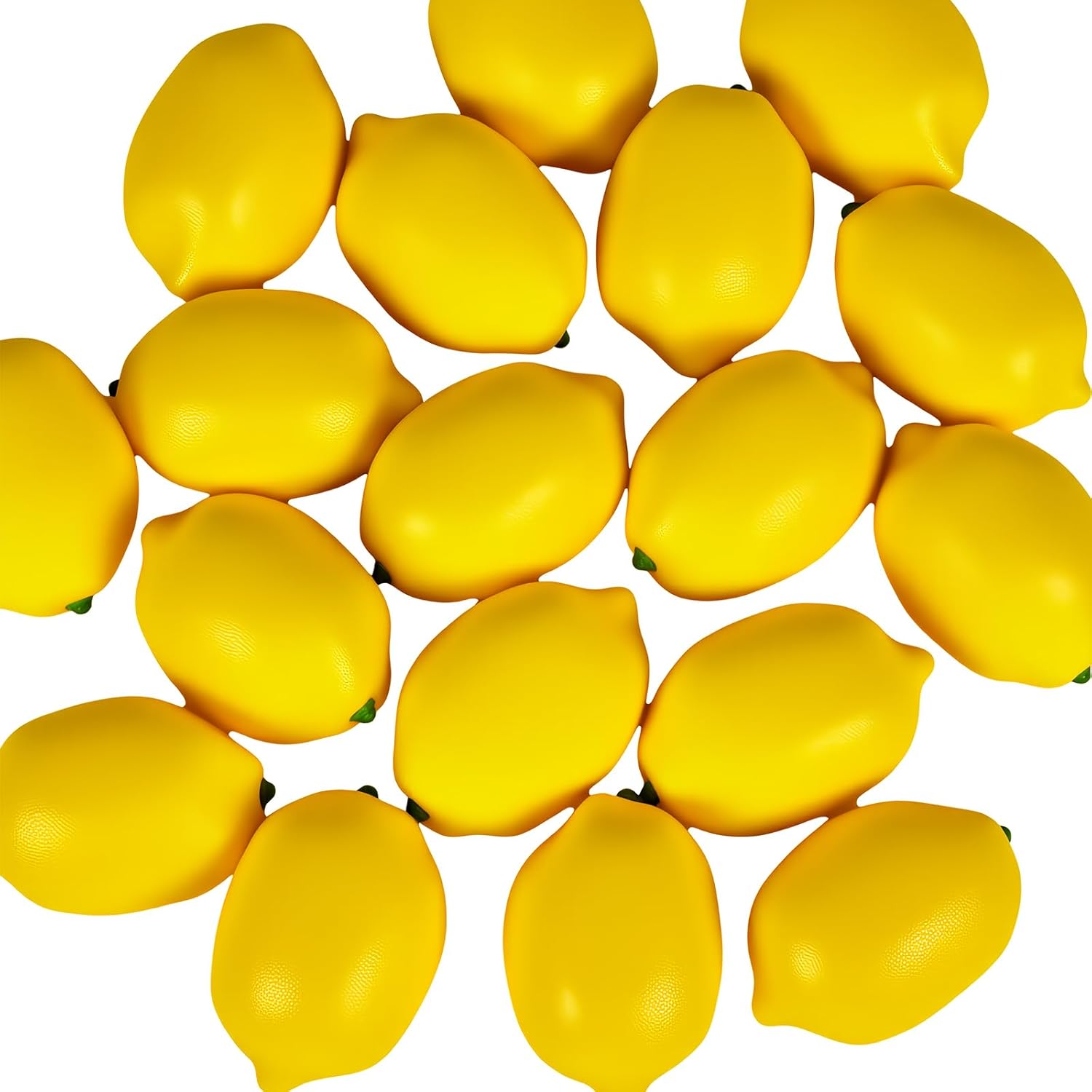 Amazon.com: 18 PCS Artificial Lemons: Decorations for Homes, Kitchens ...