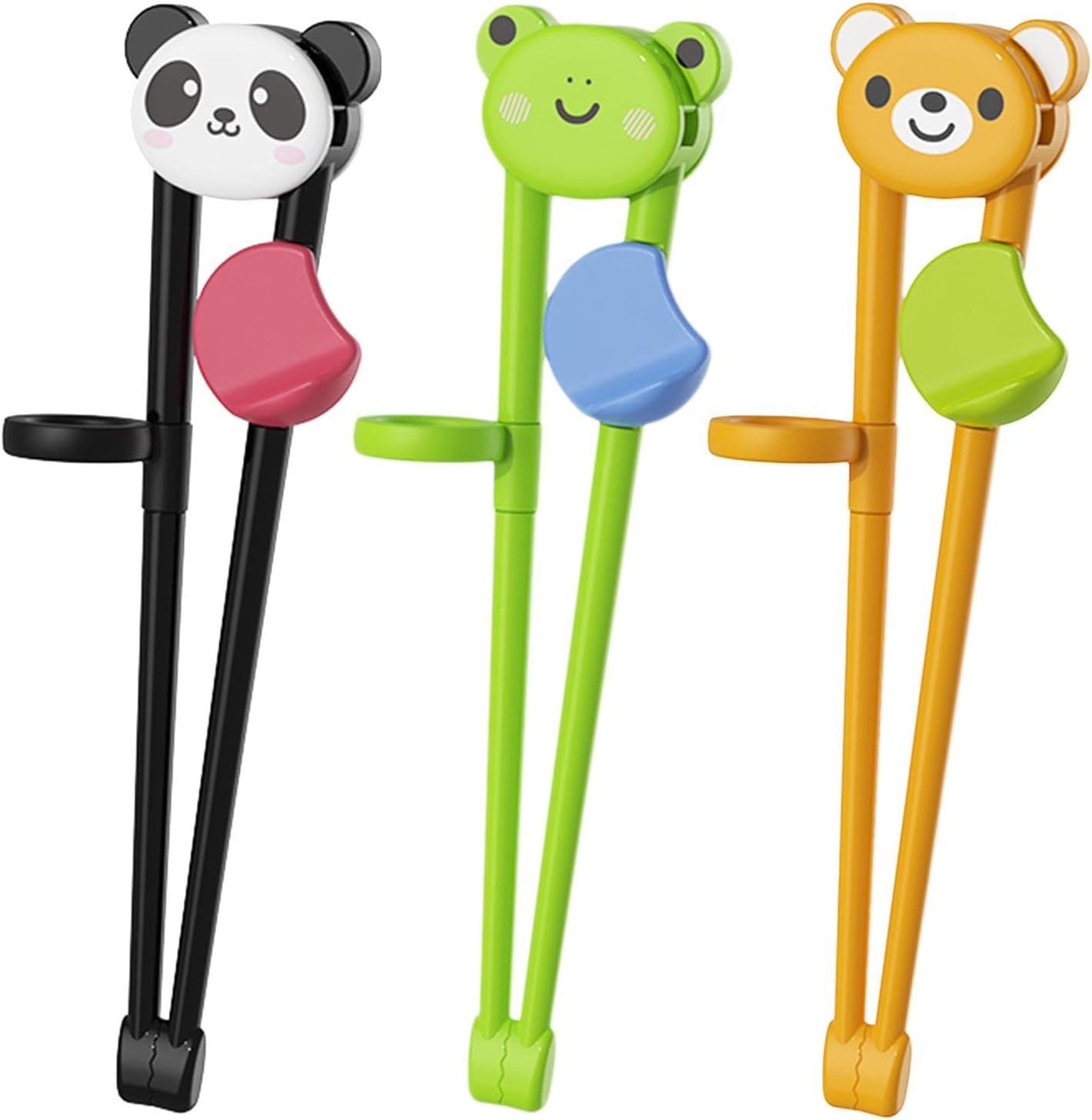 3 Pair Kids Training Chopsticks - Practice Chopsticks - Reusable ...