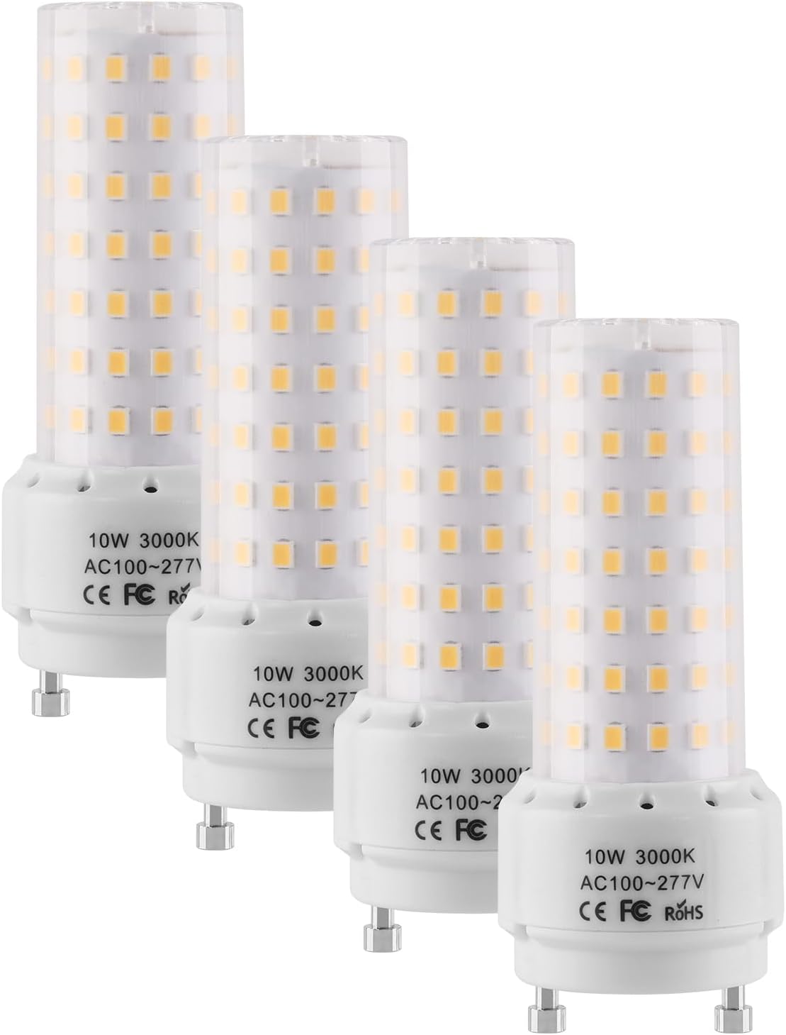 Lidesheng GU24 LED Light Bulb 3000K Warm White High Brightness 1400 ...