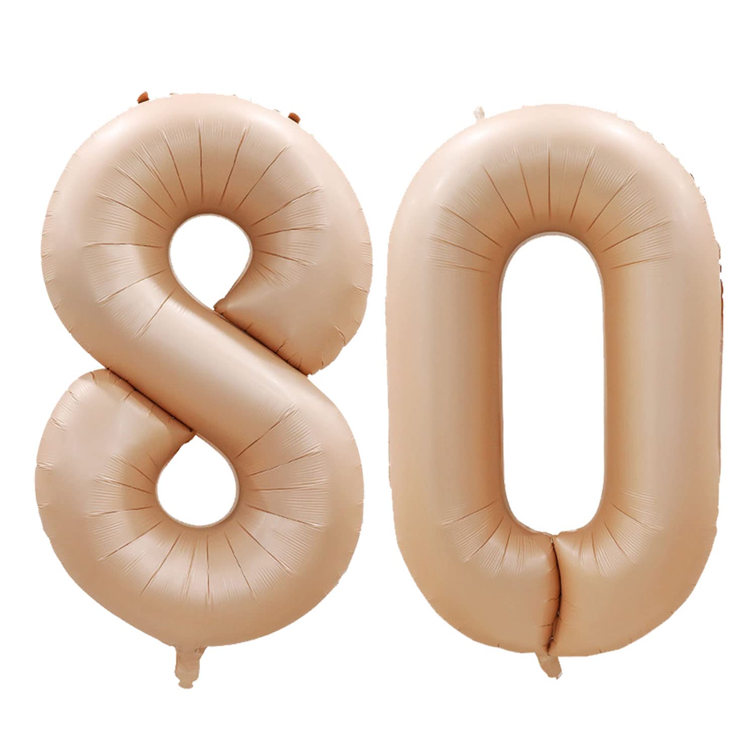 Amazon.com: GOER Number 80 Balloons for 80th Birthday Party Decorations ...