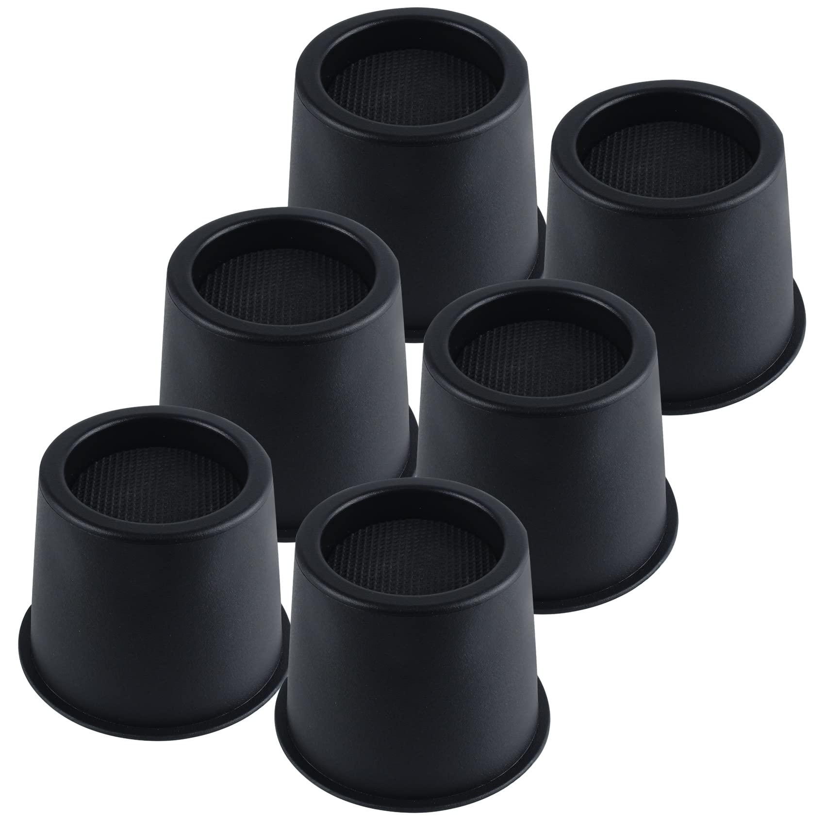 Amazon.com: DEDU Bed Risers 3 Inch Heavy Duty 6 Pack, Furniture Risers ...