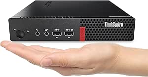 Amazon.com: Lenovo ThinkCentre M910q Tiny Desktop Computer Mini PC Quad ...
