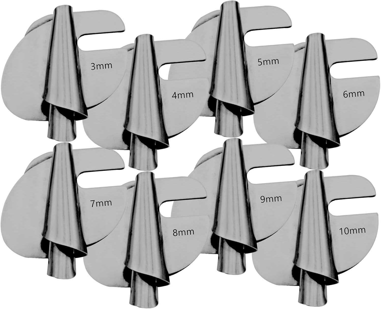 Amazon.com: Rolled Hem Presser Foot,LINXIAO 8 Sizes Wide Rolled Hemmer ...