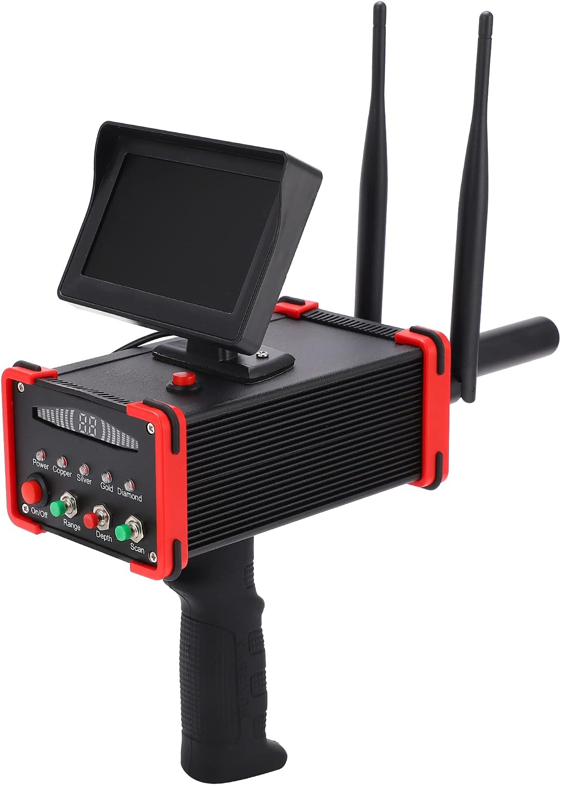 Amazon.com : Metal Detector, Underground Metal Scanner, High Definition ...