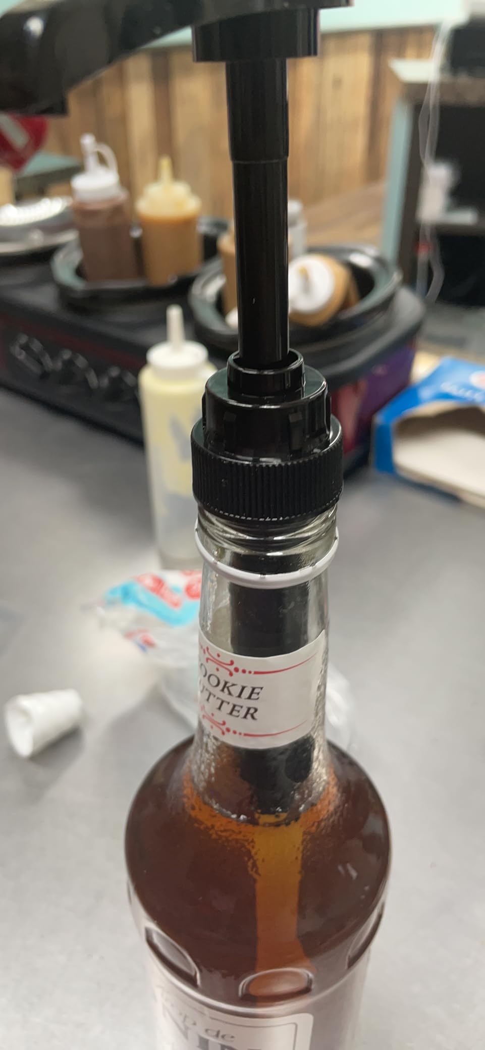 Amazon.com: Pumpard Syrup Pump – Mess-Free Coffee Syrup Dispenser with ...