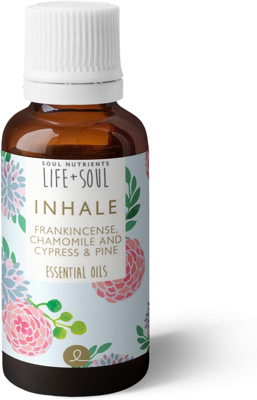 Soul Nutrients Inhale Essential Oil Blend 10ml | Clear Breathing ...