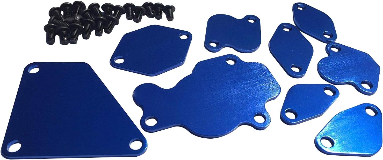 FITS 1993-2002 Mazda RX7 RX-7 FD3S FD EGR Delete Kit Block Off Plates ...