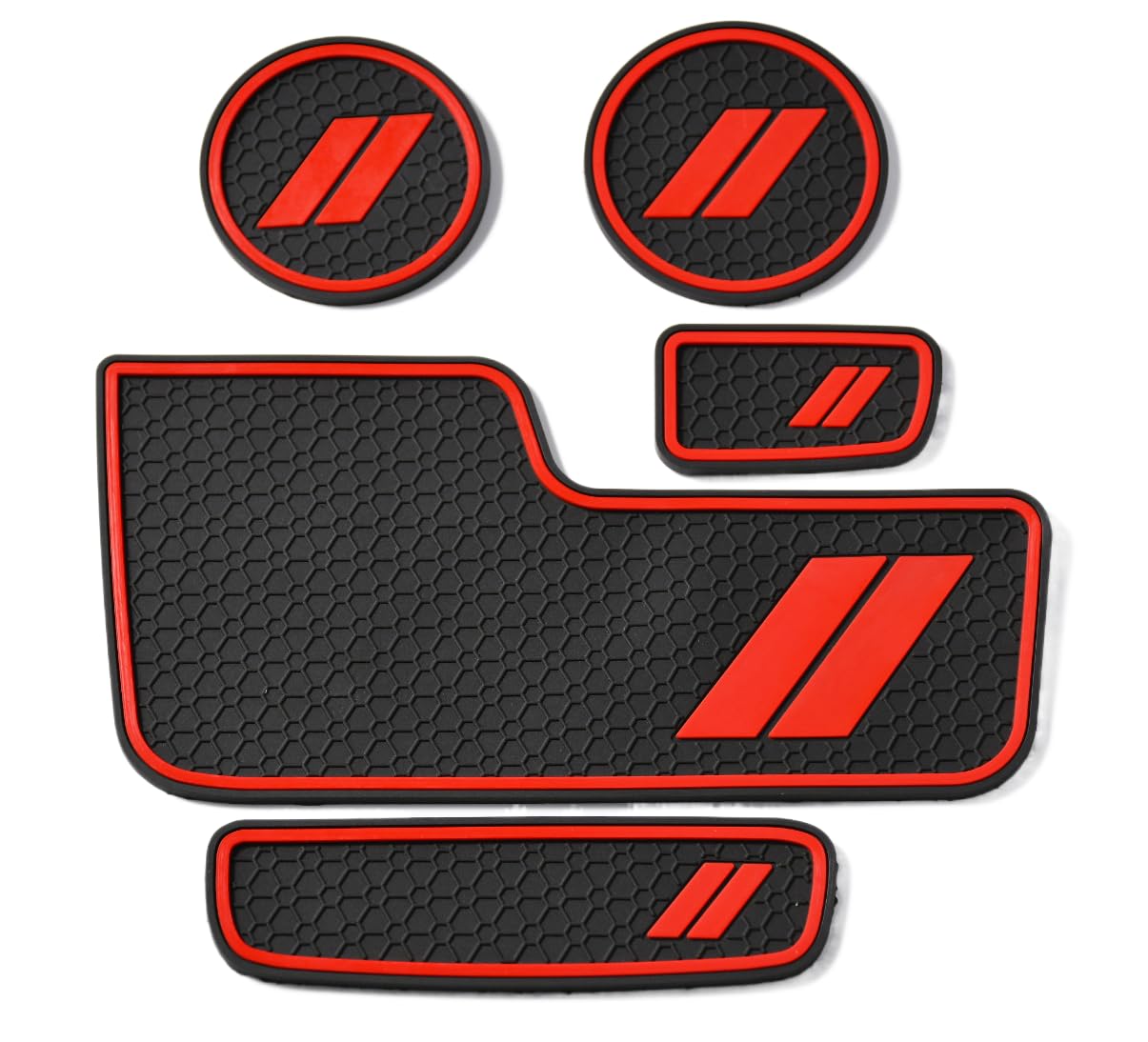 Amazon.com: Anti Dust Decal Coaster Mat Insert Tray Set for Dodge ...
