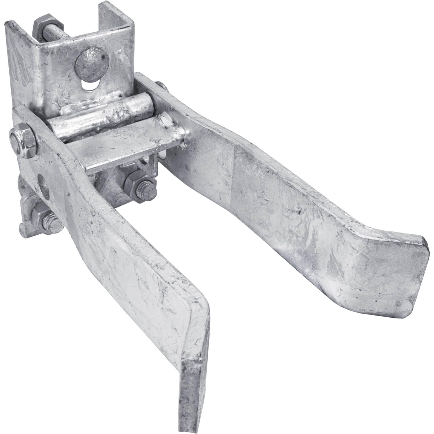 Amazon.com: Commercial Single GATE Strong Arm Latch for 3" Fence Post ...