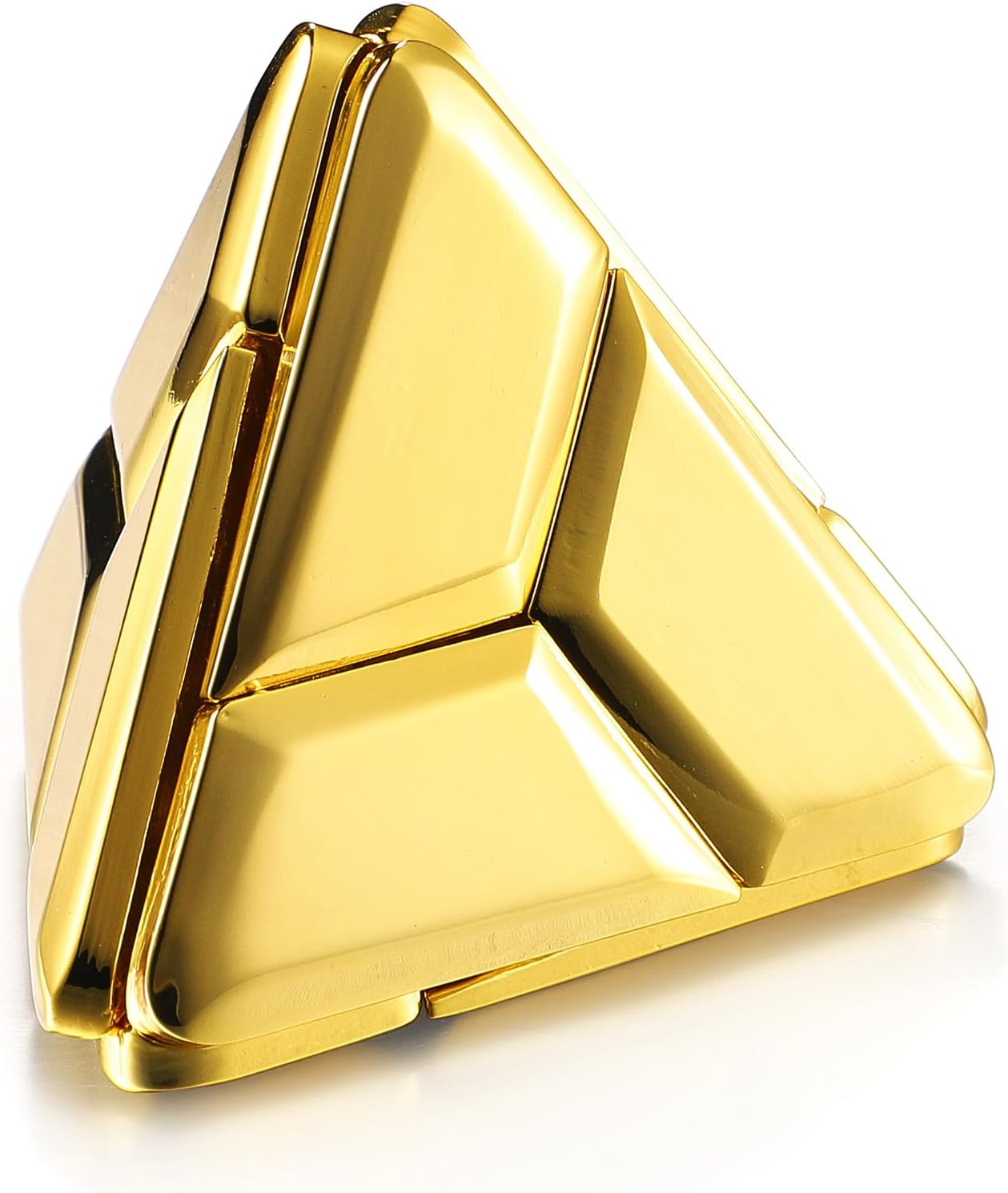 Amazon.com: 3D Triangle Metal Puzzle, Brain Teaser Puzzle for Adults ...