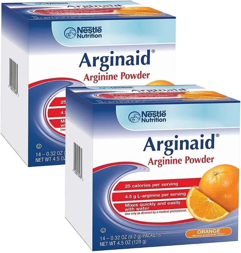Amazon.com: Arginine Supplement Arginaid Orange 9.2 Gram Individual ...