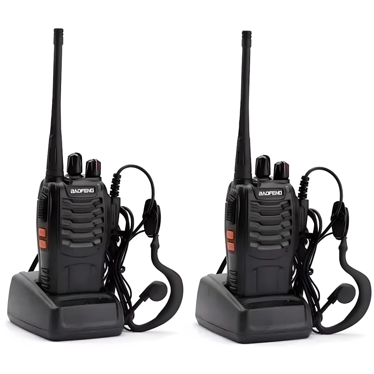 Radios BF-888s UHF | Walkie Talkie con Manos Libres Profesional | 16 ...