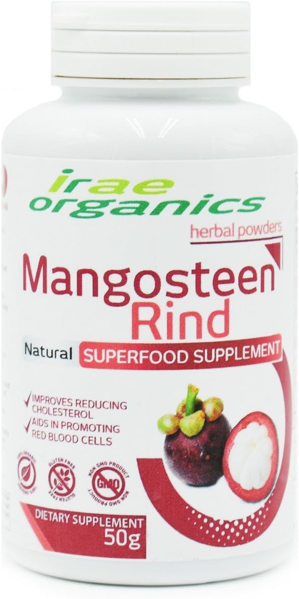 Amazon.com: Organic Mangosteen Rind 100% Certified Pure Powder 50g ...