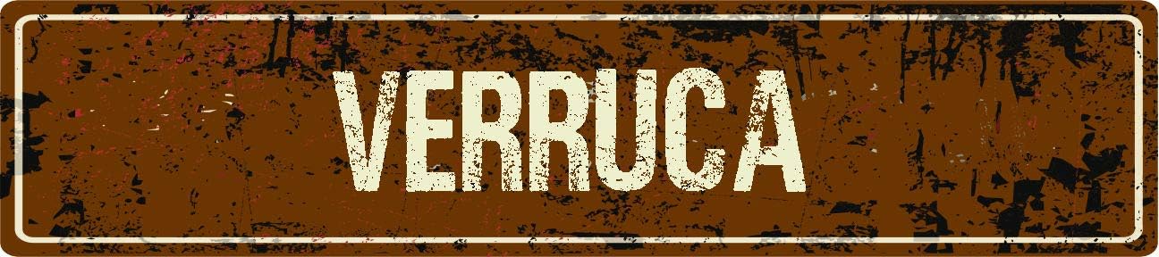 Amazon.com: VERRUCA Brown Grunge Style Rustic Vintage Look 8" Wide ...