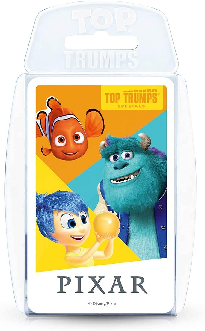 Buy Top Trumps Card Game Disney Pixar - Family Games for Kids and ...