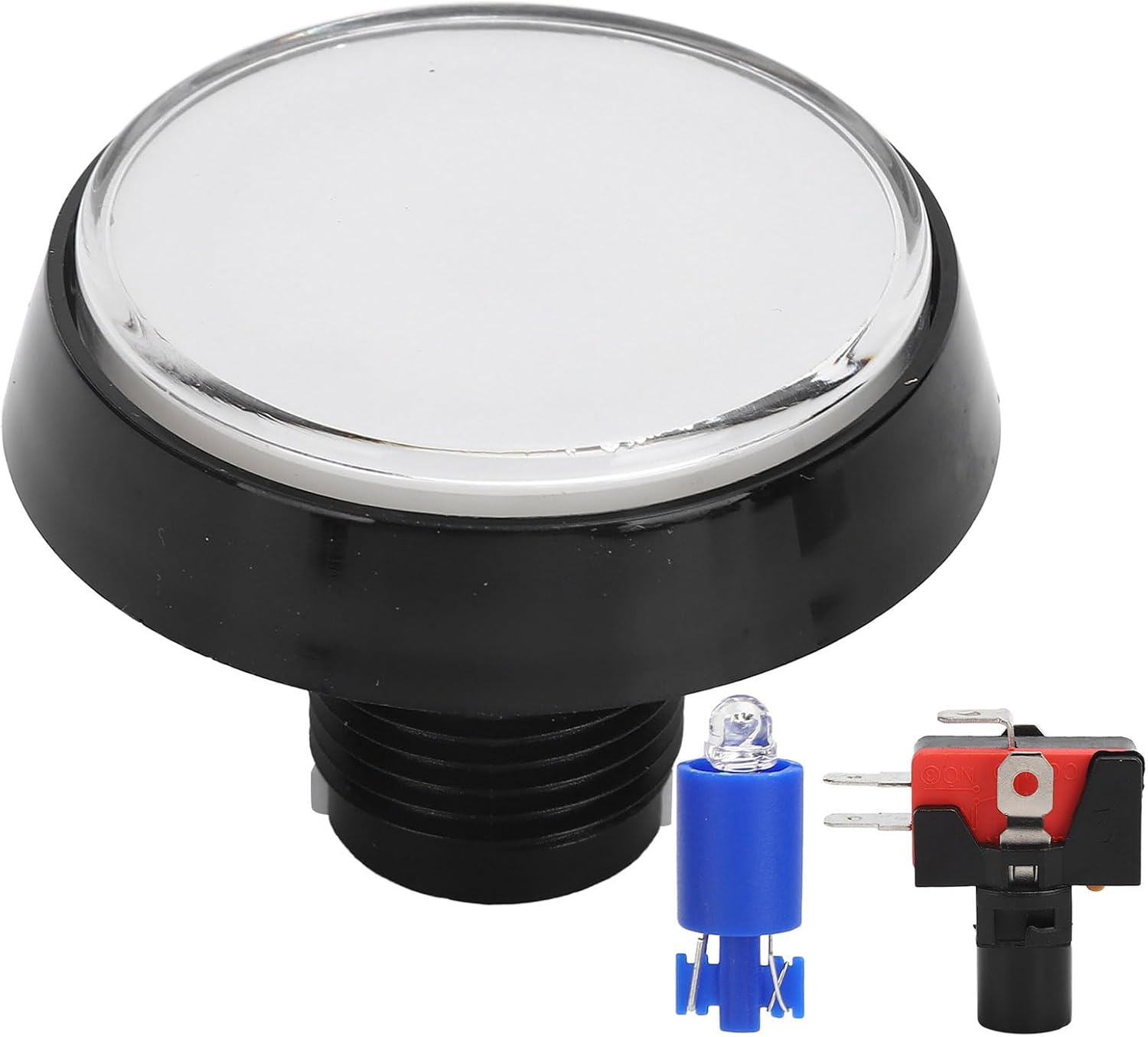 Amazon.com: 60mm Arcade Buttons, Big Round Plane Game Console Button ...