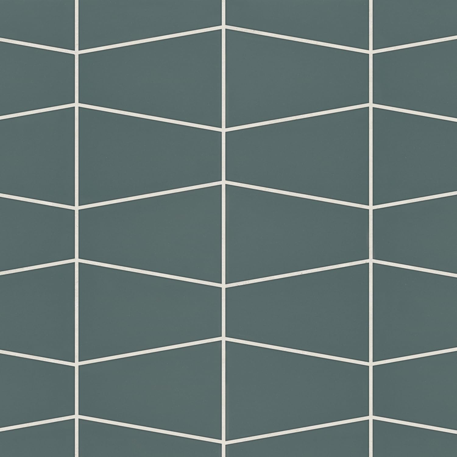 Bedrosians Marin Trapezoid 8 in. x 13 in. Matte Ocean Teal (Teal ...