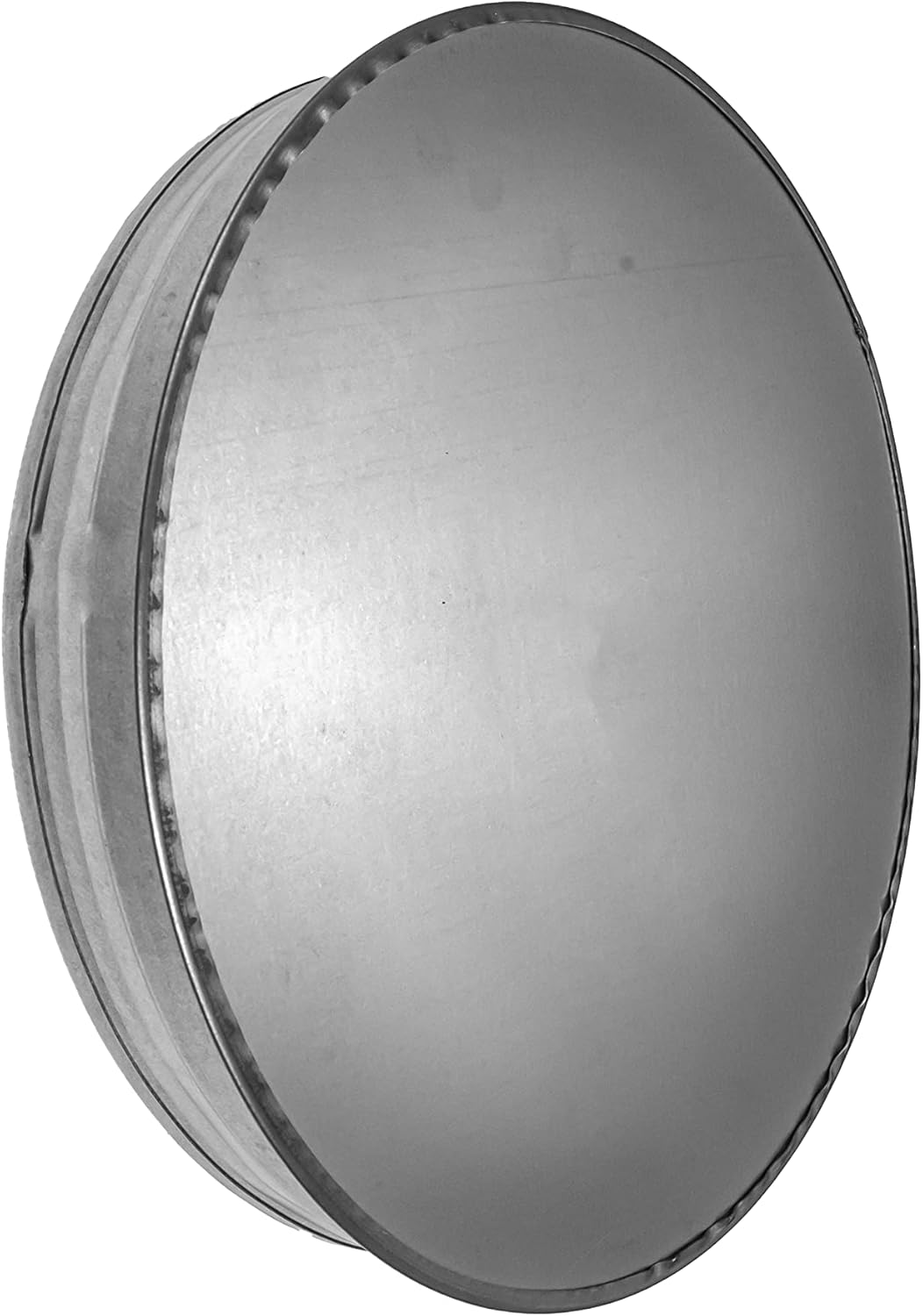Amazon.com: 10" Inch Metal Tee Cap - Round Vent Cover - Galvanized ...