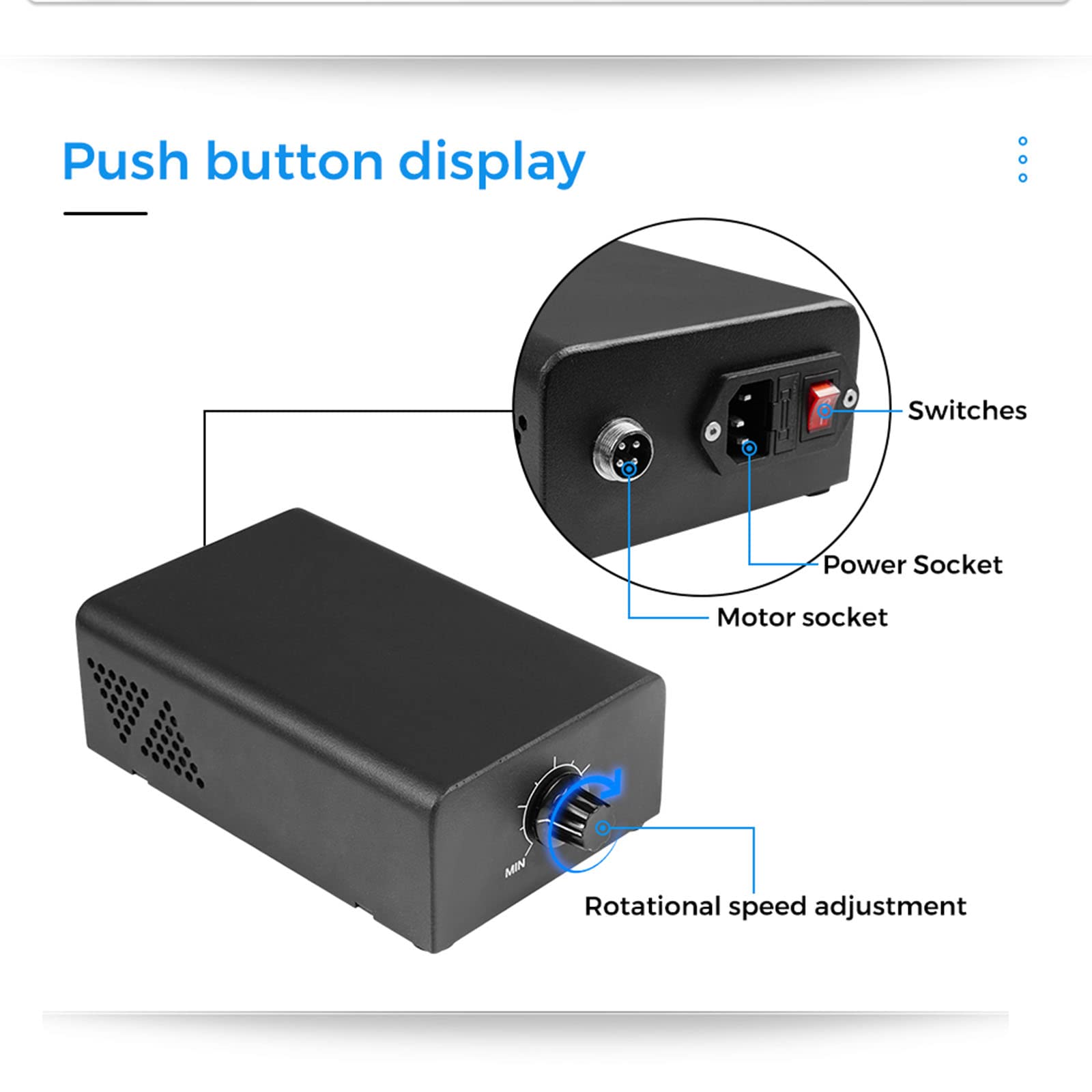 Snapklik.com : CNC Spindle Motor Kit 500W, 11000RPM Air Cooled Bldc Motor