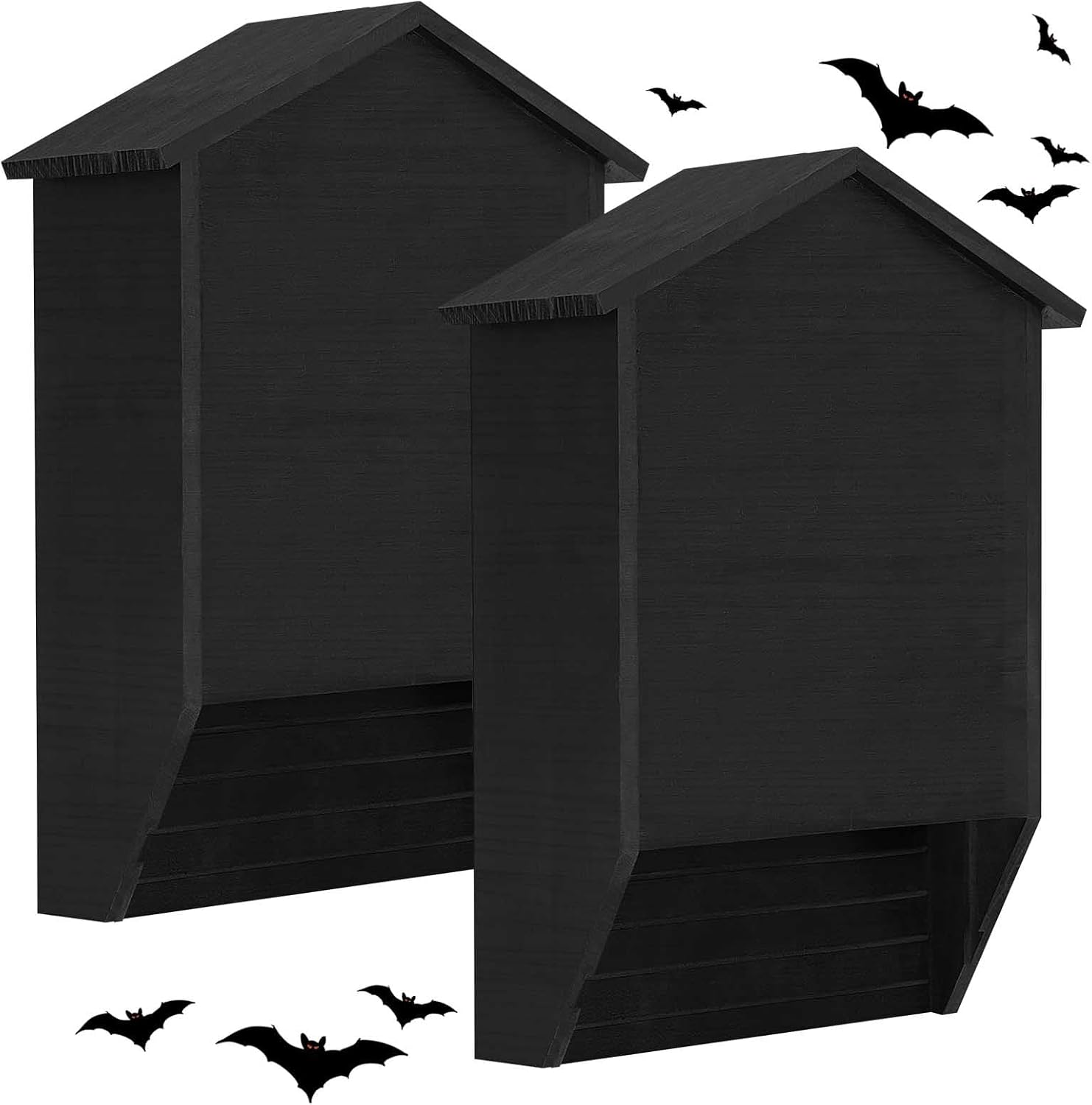 Amazon.com : Wenqik 2 Pack Bat House for Outdoor Big Bat Box Large ...