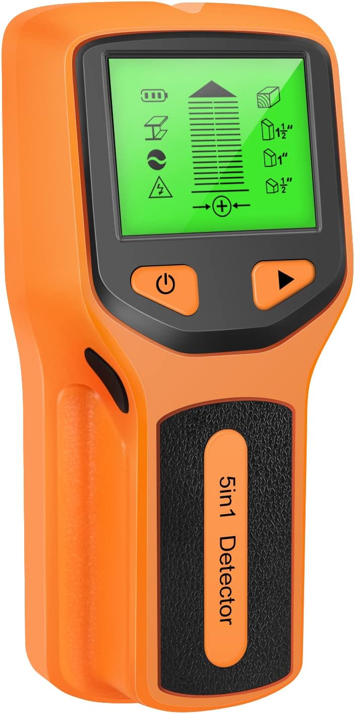 Amazon.com : Stud Finder Wall Scanner - 5 in 1 Stud Detector HD LCD ...
