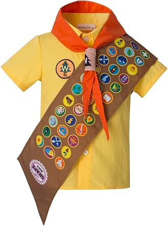 Kids Russell from Up Costume Wilderness Explorer Outfit for Kids ...