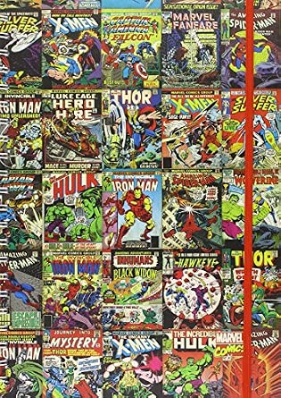 Marvel Retro Aligned A4 Notebook: 9781847576149: Amazon.com: Books