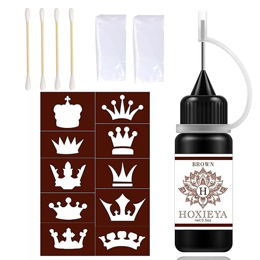 Amazon.com : HOXIEYA Temporary Tattoo Fake Kit,Tattoo Fake Freckles ...