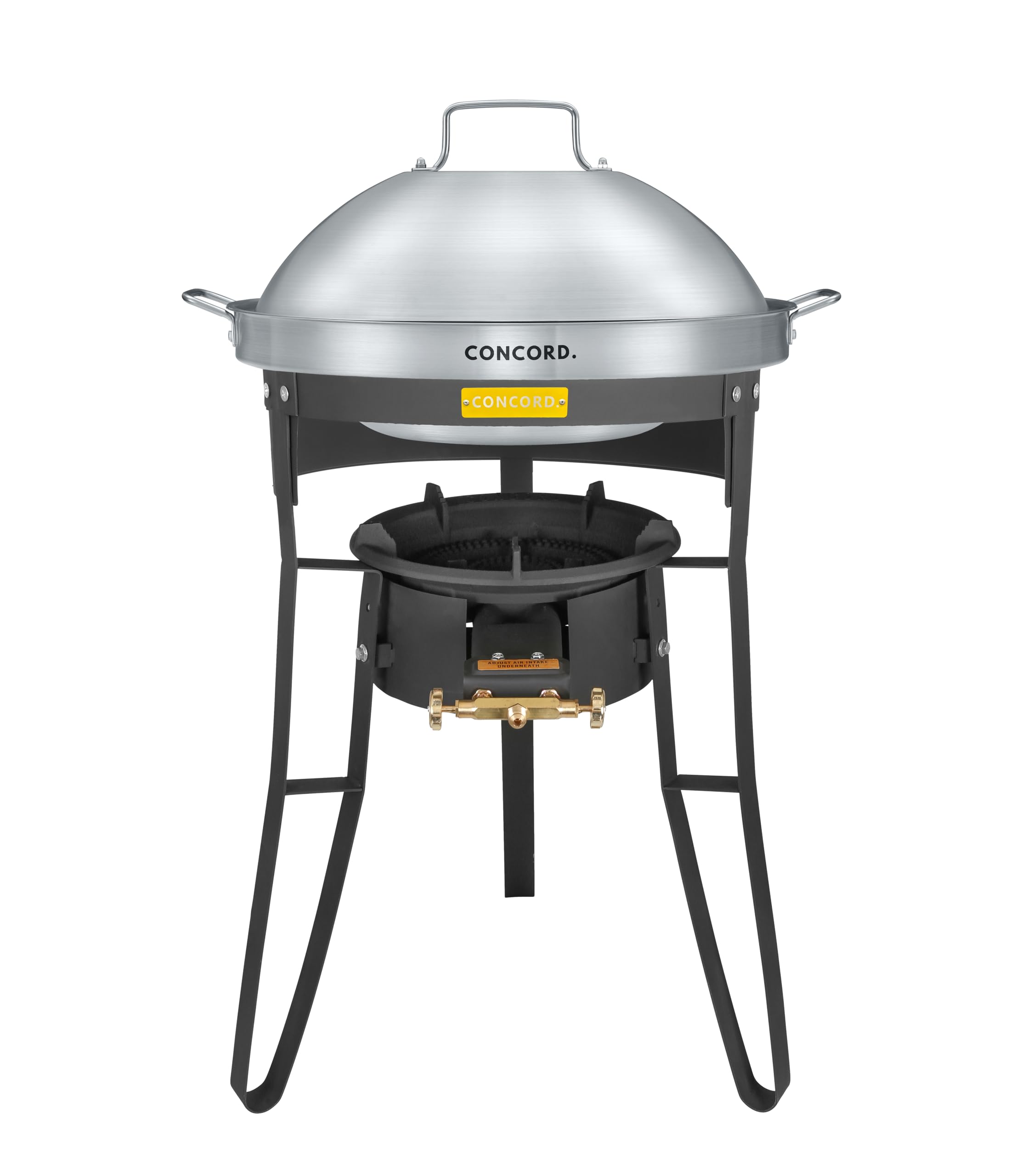 Amazon.com: Concord 30" Powder Coated Steel Comal Stand with Stainless ...