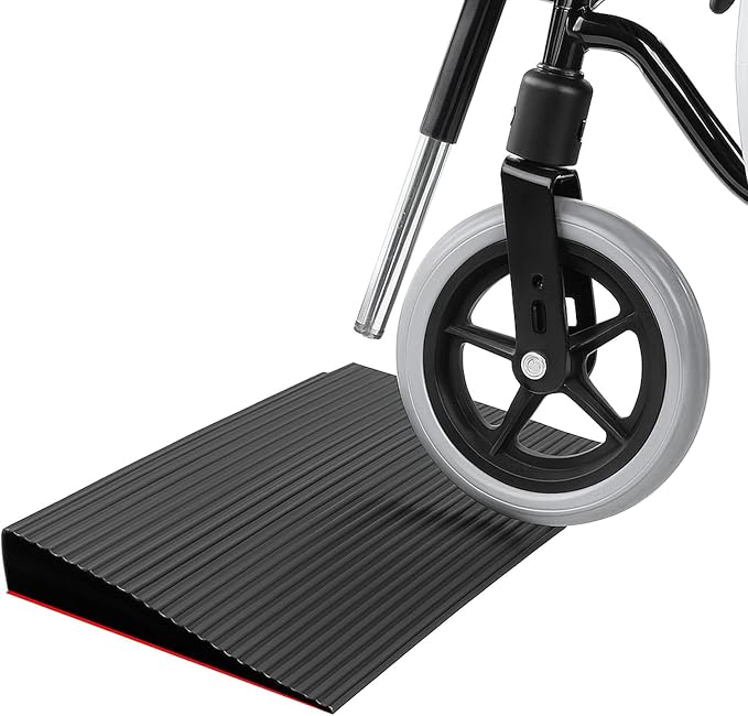 3 x Door Threshold Ramps, 300 x (46-50) x (2-10) mm Threshold Ramp ...