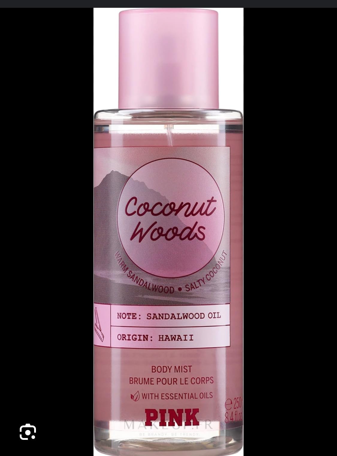 Amazon.com: Victoria's Secret Pink Fragrance Mist 8.4 Fl Oz (Coconut Woods)