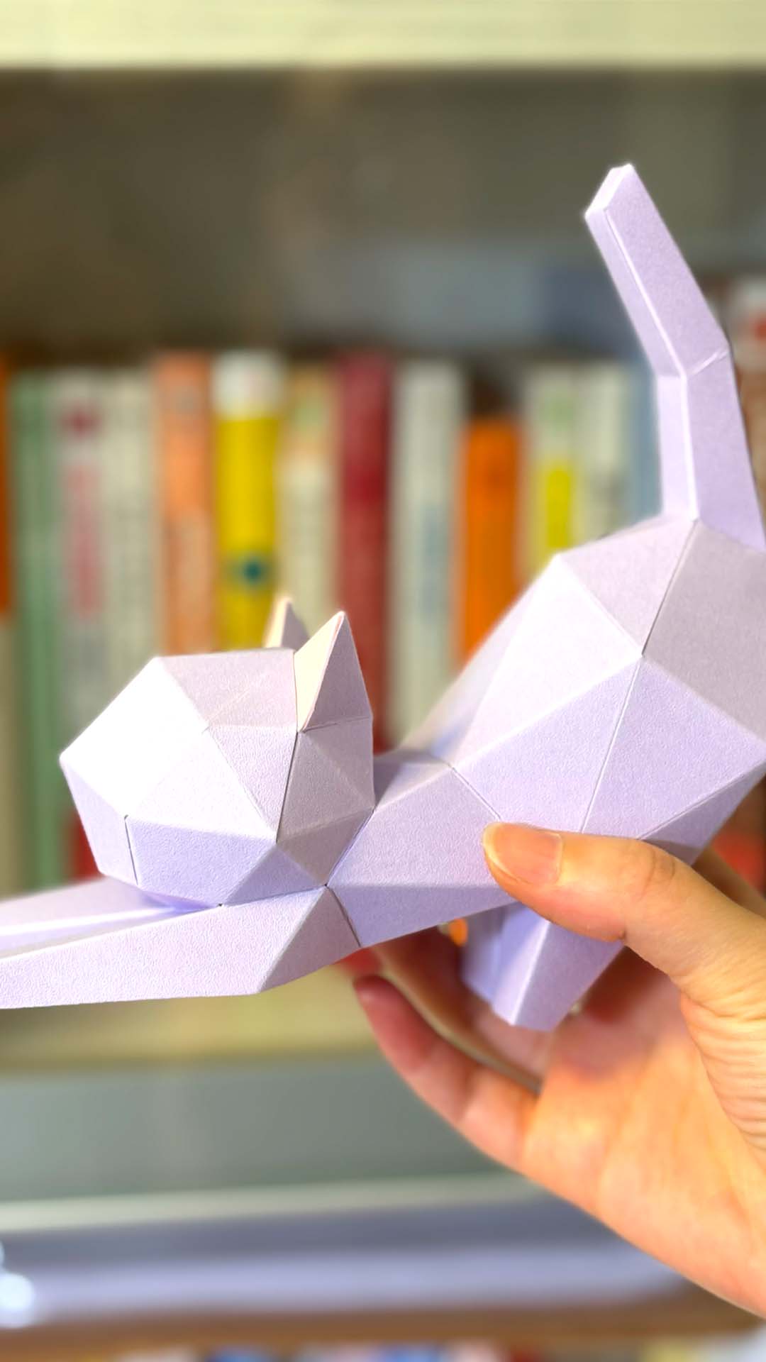 Cute Origami Easy Cat